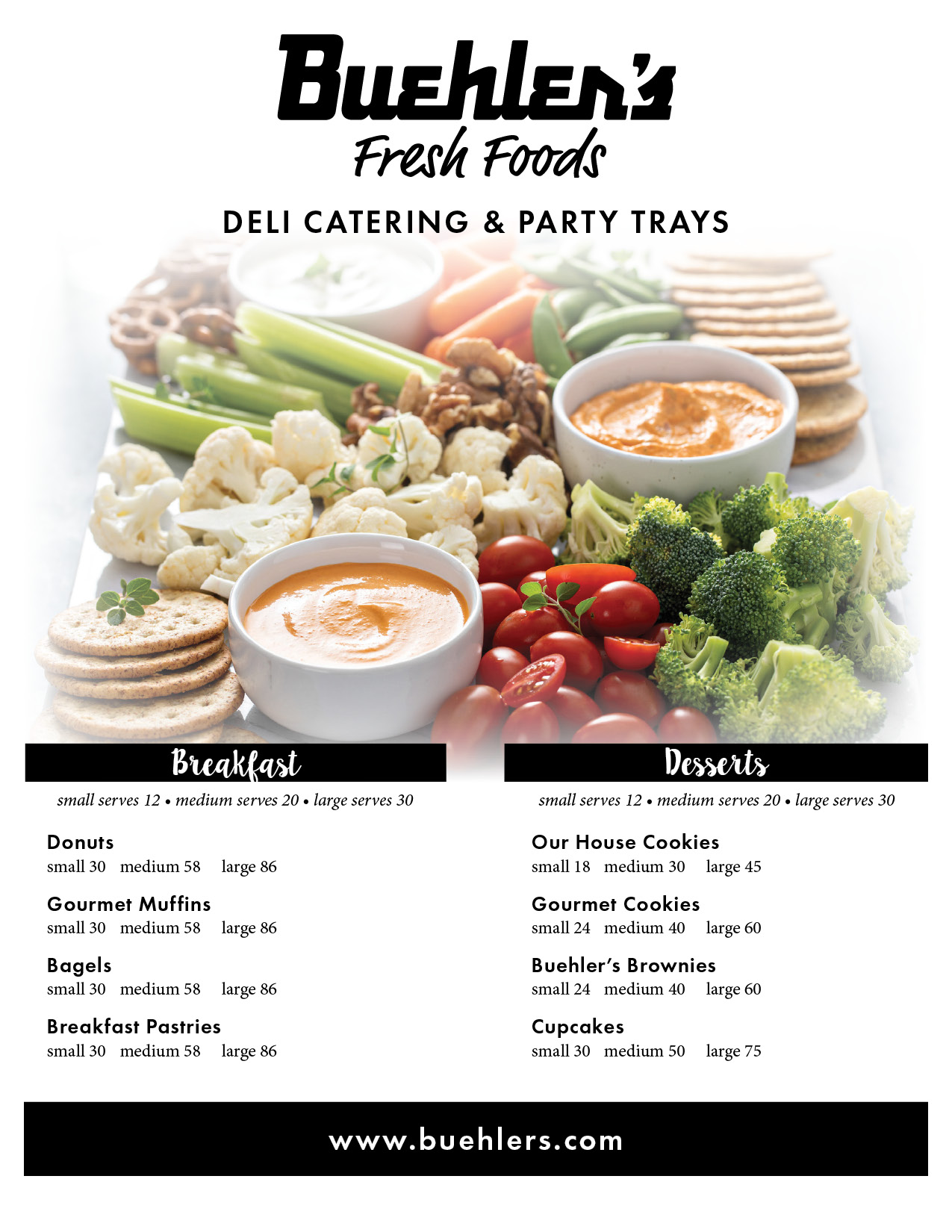 Catering Menu | Buehler's Fresh Foods