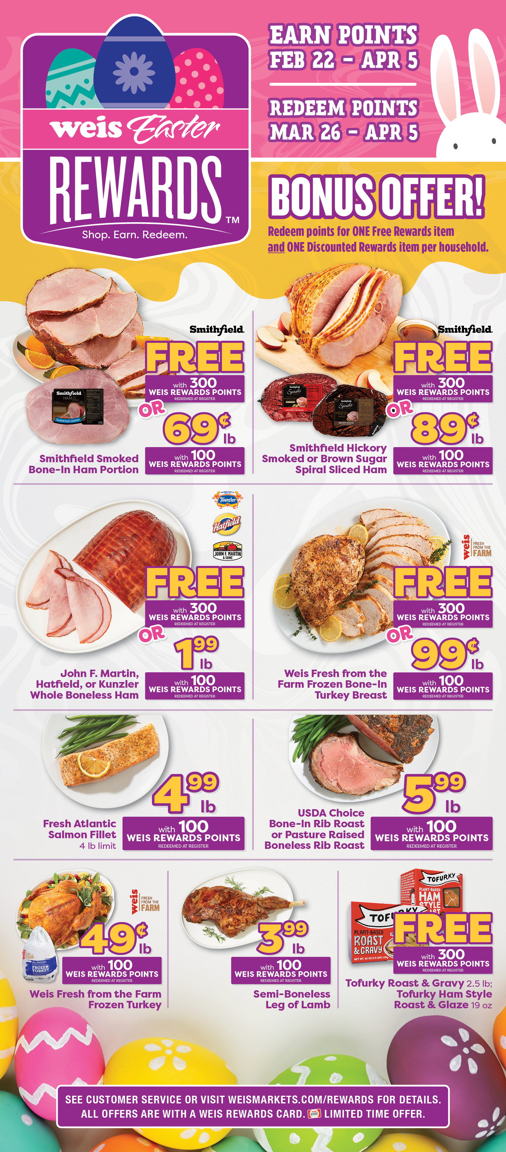 Easter Rewards | Weis Markets