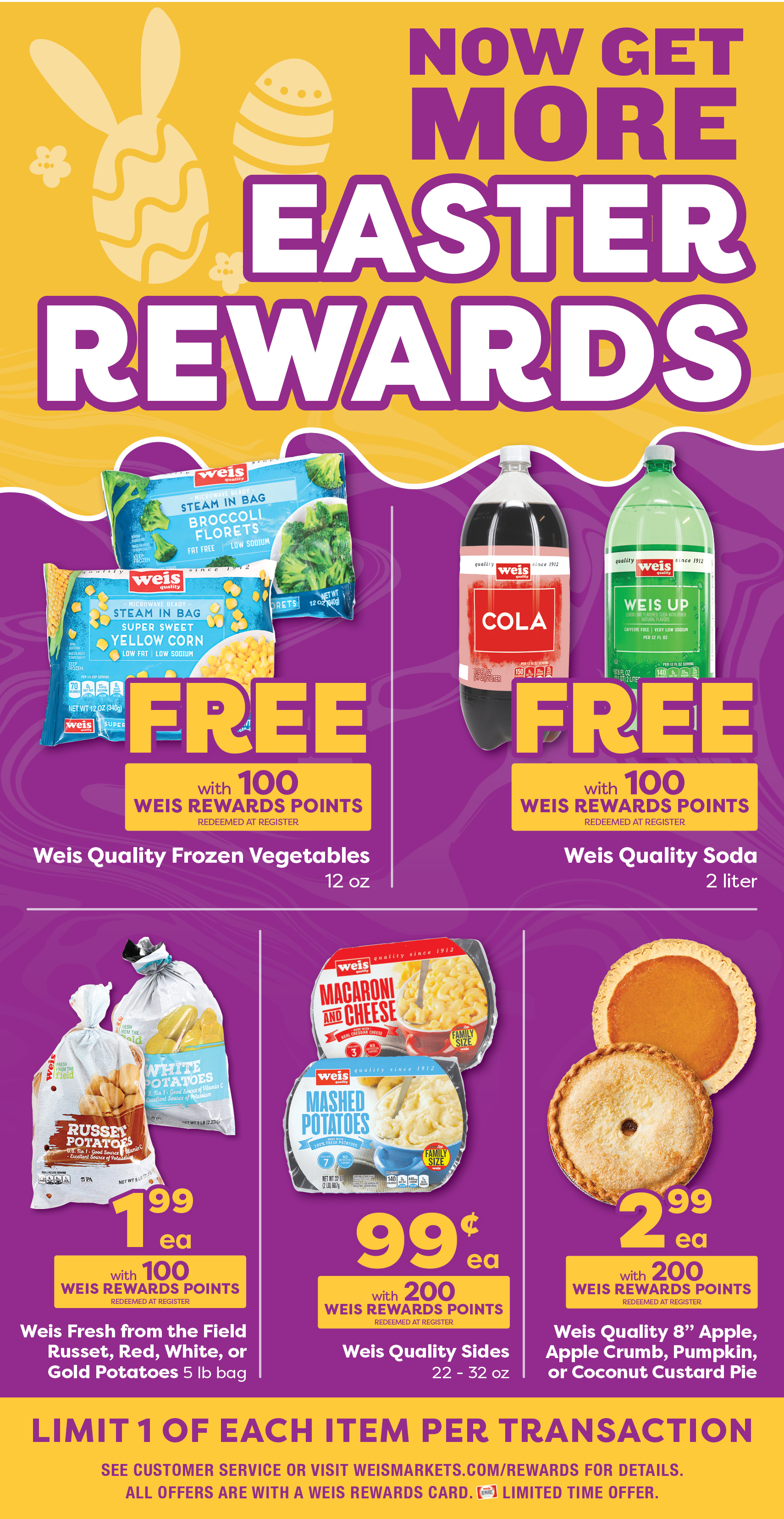 Easter Rewards | Weis Markets